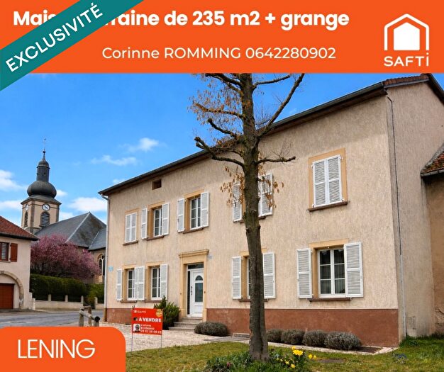 Maison à vendre - Léning - 9 pièces - 5 chambres