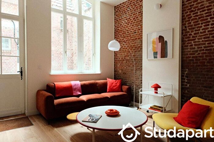 Appartement à louer - Vieux Lille - 1 pièce - 4 chambres