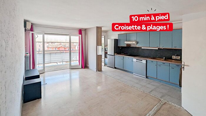 Cannes, Prado, République - Appartement 2 pièces à vendre