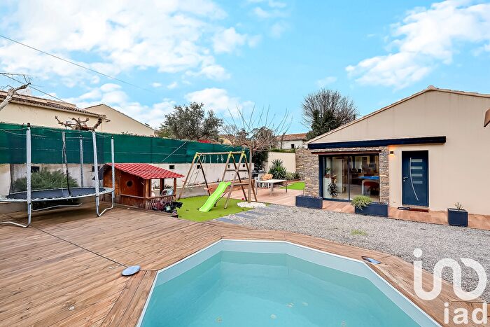 Maison à vendre - Poulx - 5 pièces - 3 chambres