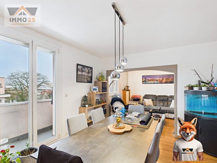 Appartement à vendre - Besançon - 4 pièces - 2 chambres