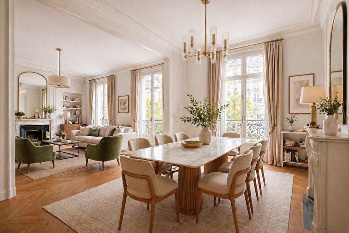 Paris 17ème, Courcelles, Wagram : Appartement 6 pièces à vendre