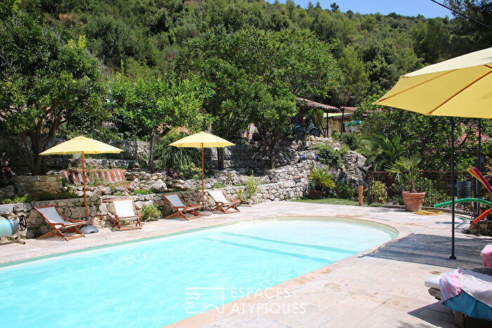 Maison à vendre - Falicon - 10 pièces - 6 chambres