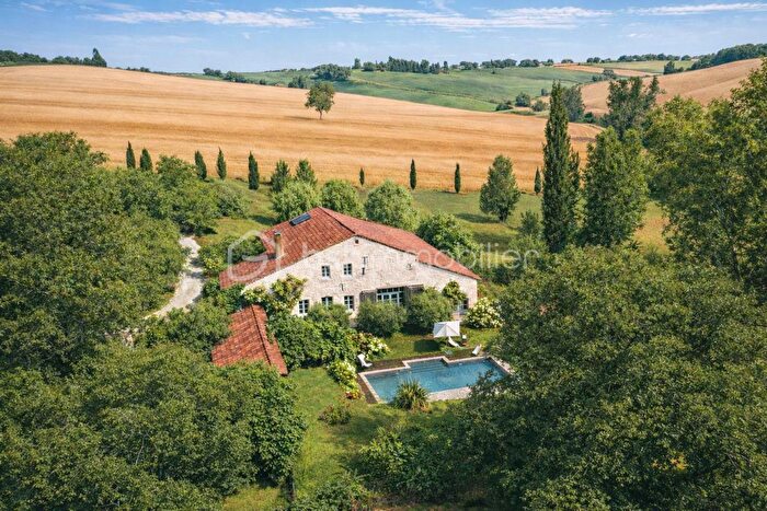 Maison à vendre - La Romieu - 10 pièces - 5 chambres