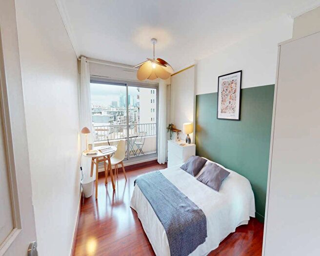 Appartement à louer - Bécon, Courbevoie - 5 pièces - 5 chambres