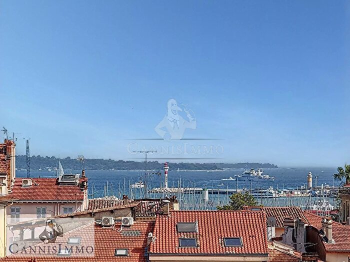 Appartement à vendre - Cannes, Suquet - 4 pièces - 1 chambre