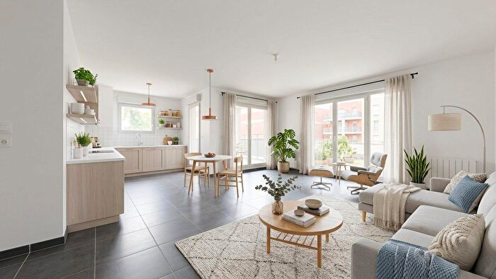 Appartement 3 pièces à Villeurbanne, Grand Clément, à vendre