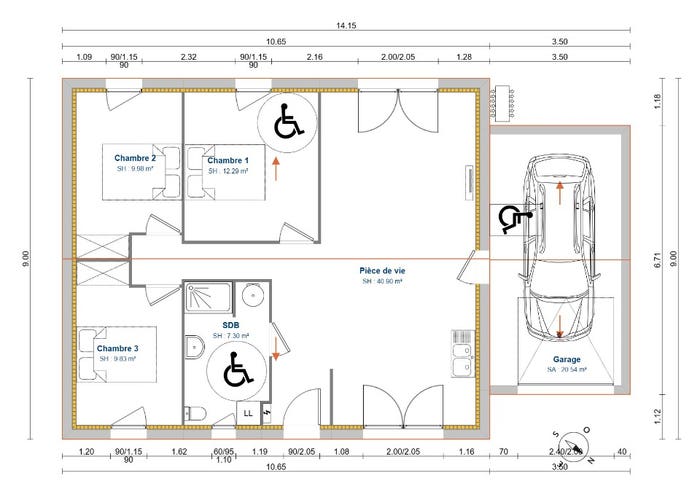 Venon : Maison 4 pièces à vendre