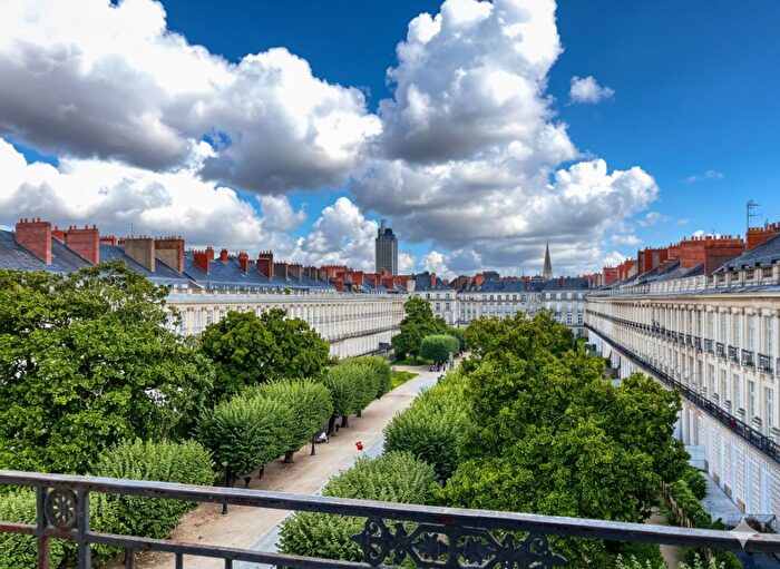 Appartement à vendre - Nantes, Centre-ville - 7 pièces - 5 chambres