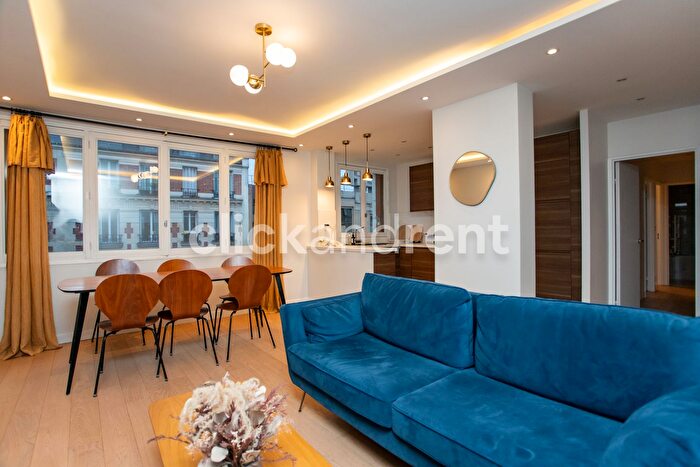 Levallois-Perret, Front de Seine : Appartement 3 pièces à louer
