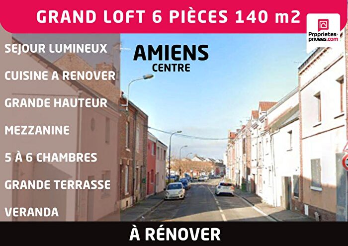 Appartement à vendre - Amiens, Saint-Maurice - 6 pièces - 5 chambres