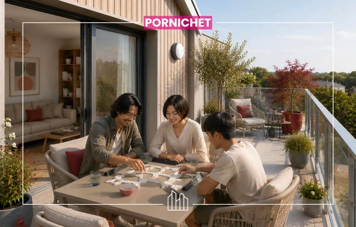 Pornichet, Centre-ville, Gare, Gambetta : Maison 2 pièces à vendre