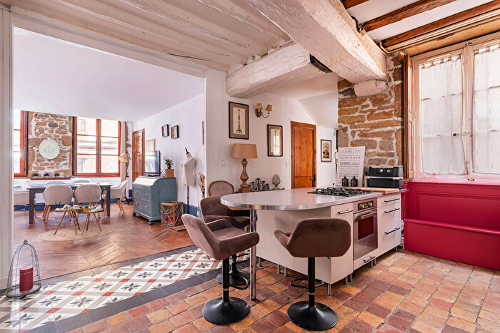 Appartement 4 pièces à vendre à Lyon 1er, Bas des Pentes, Presqu'île