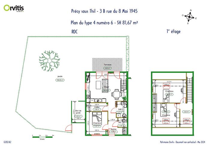 Précy-sous-Thil - Maison 4 pièces à louer