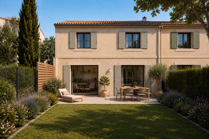 Maison 4 pièces à vendre à Aix-en-Provence, Les Milles
