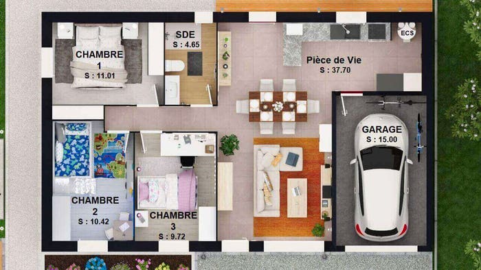 Maisons à vendre et appartements à louer - 3
