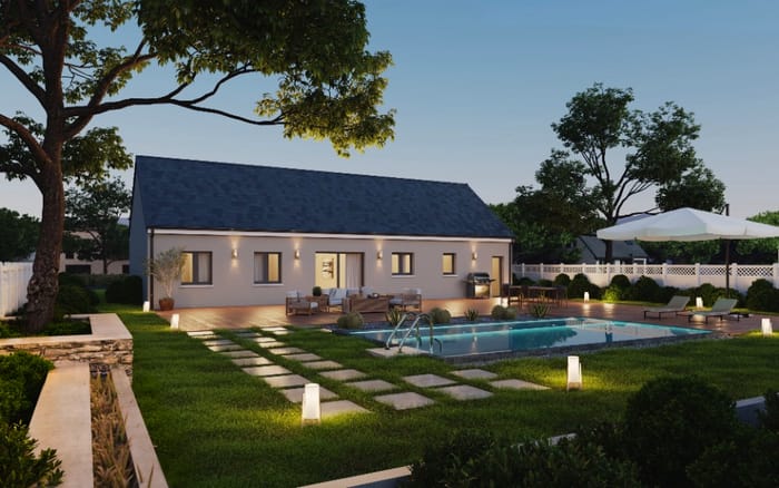 Maison 4 pièces à vendre à Nohant-Vic
