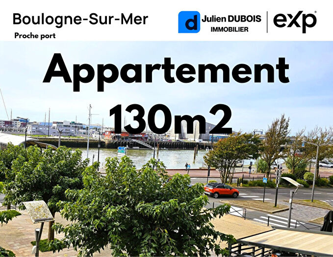 Appartement à vendre - Boulogne-sur-Mer, Basse-ville - 5 pièces - 4 chambres