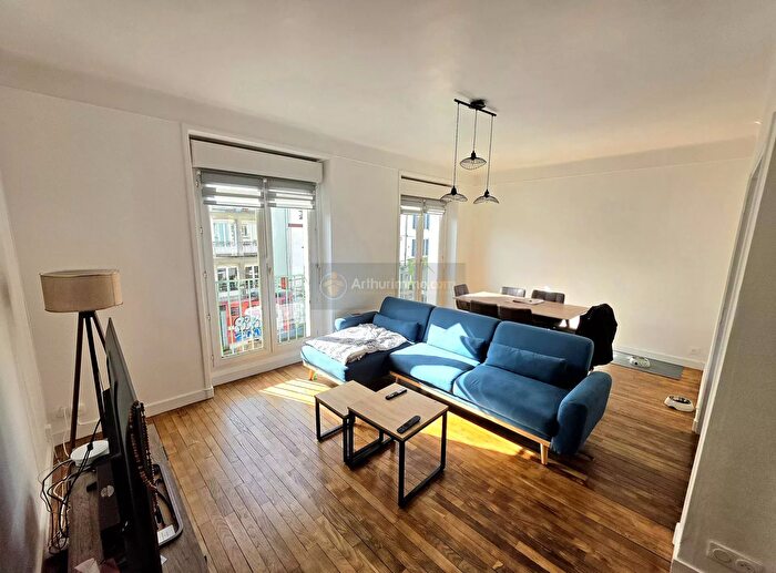 Appartement à vendre - Brest, Recouvrance, Capucins - 3 pièces - 2 chambres