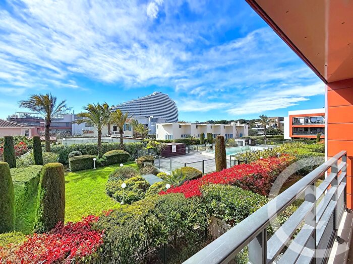 Appartement à vendre - Villeneuve-Loubet, Plage - 3 pièces - 2 chambres