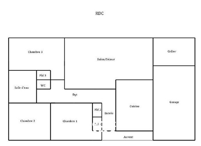 Maison à vendre - La Mothe-Achard - 4 pièces - 3 chambres