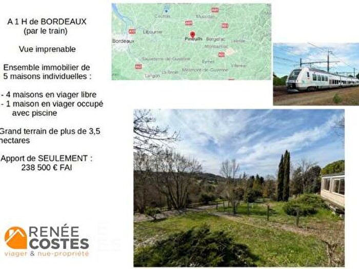 Maison à vendre - Pineuilh - 16 pièces - 10 chambres