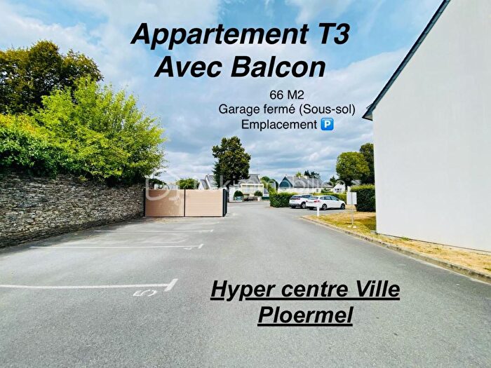 Ploërmel : Appartement 3 pièces à vendre