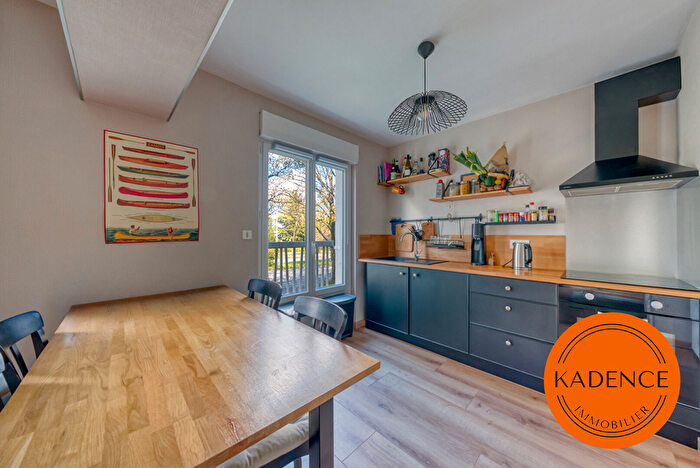 Appartement à vendre - Quartiers Nord-Ouest, Villejean - 3 pièces - 2 chambres