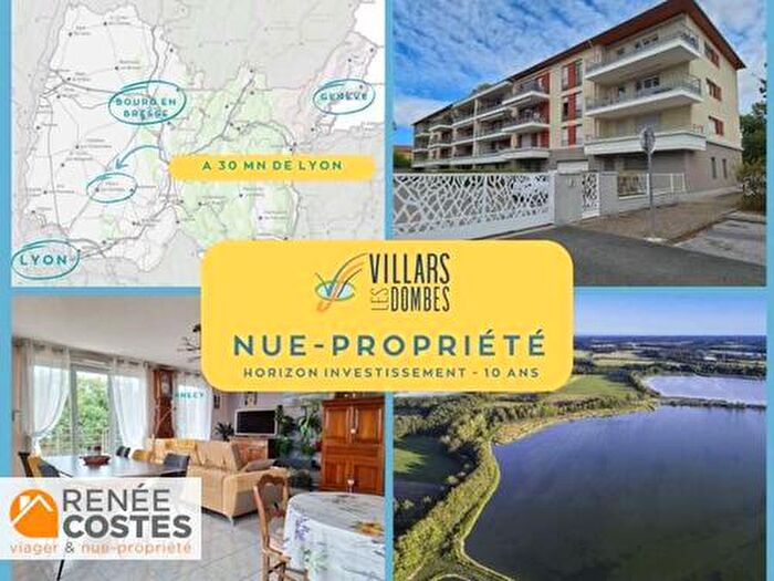 Appartement à vendre - Villars-les-Dombes - 4 pièces - 3 chambres
