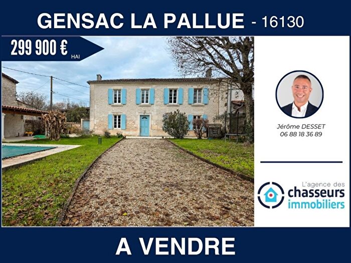 Maison à vendre - Gensac-la-Pallue - 6 pièces - 3 chambres