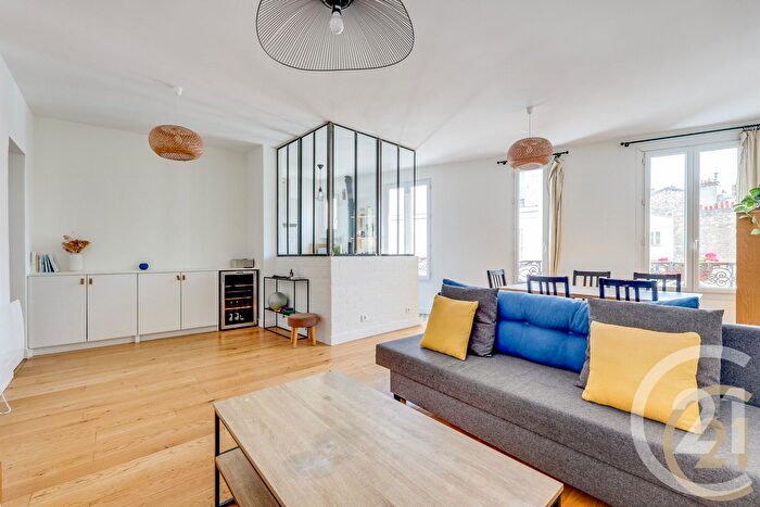 Appartement 3 pièces à Paris 17ème, La Fourche, Guy Moquet, à vendre