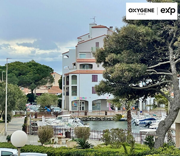 Appartement à vendre - Canet-en-Roussillon, Le Port nautique, Europa - 2 pièces - 1 chambre