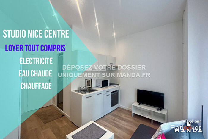 Appartement à louer - Nice, Libération - 1 pièce