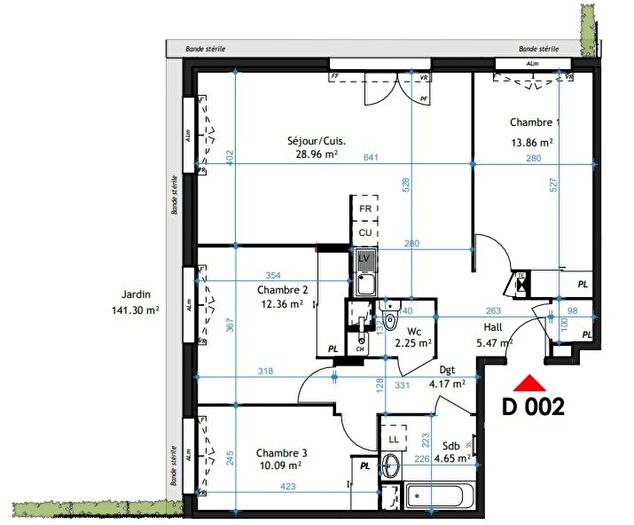 Appartement 4 pièces à vendre à La Verpillière