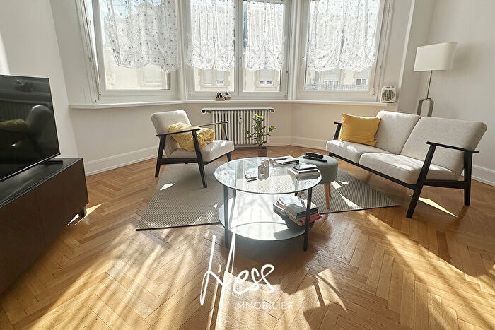 Appartement à louer - Strasbourg, Contades, République - 3 pièces - 2 chambres