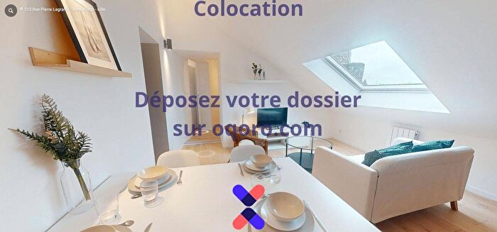 Caulier, Lille : Appartement 4 pièces à louer