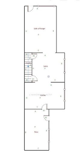 Maison à vendre - Marles-les-Mines - 4 pièces - 3 chambres