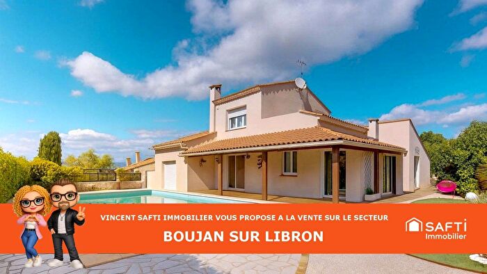 Maison à vendre - Boujan-sur-Libron - 6 pièces - 4 chambres