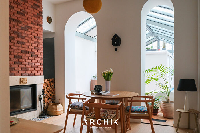 Appartement à vendre - Pantin, Quatre Chemins Nord - 4 pièces - 2 chambres