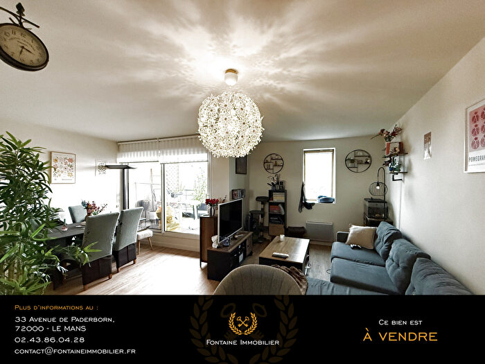 Appartement à vendre - Le Mans, Les Maillets - 3 pièces - 2 chambres