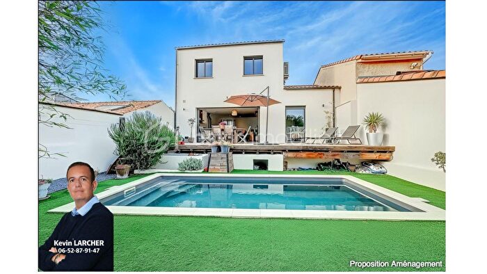 Maison à vendre - Palavas-les-Flots - 5 pièces - 4 chambres