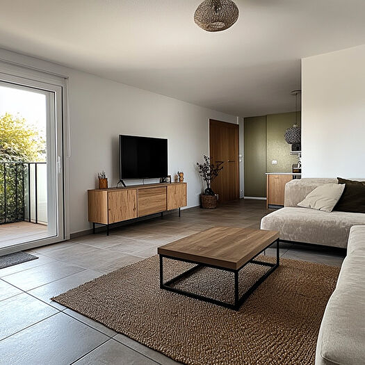 Appartement à vendre - Bourg-en-Bresse, Grande Reyssouze, Grand Challes - 2 pièces - 1 chambre