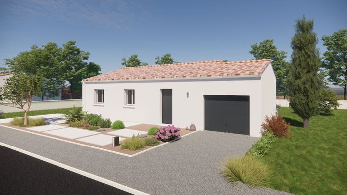 Cherves-Richemont - Maison 3 pièces à vendre
