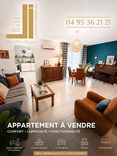 Appartement 3 pièces à vendre - Lucciana