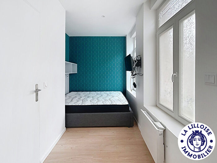 Appartement à louer - Lille, Centre-ville, Euralille - 1 pièce - 1 chambre