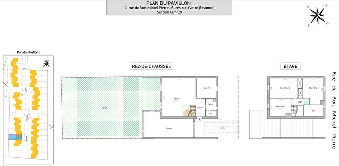 Bures-sur-Yvette : Maison 4 pièces à vendre