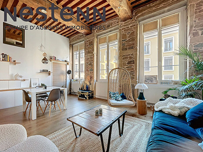 Appartement à vendre - Lyon er , Ouest des Pentes - 3 pièces - 2 chambres