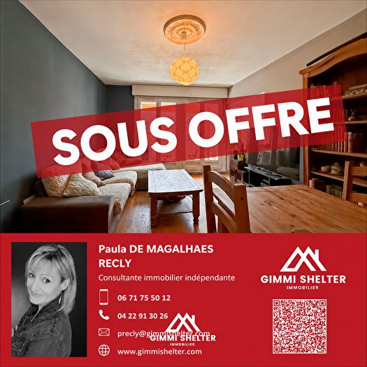 Appartement 3 pièces à vendre à Clermont-Ferrand, Vallières, Sallins, Poncillon