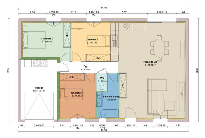 Maisons à vendre et appartements à louer - 3