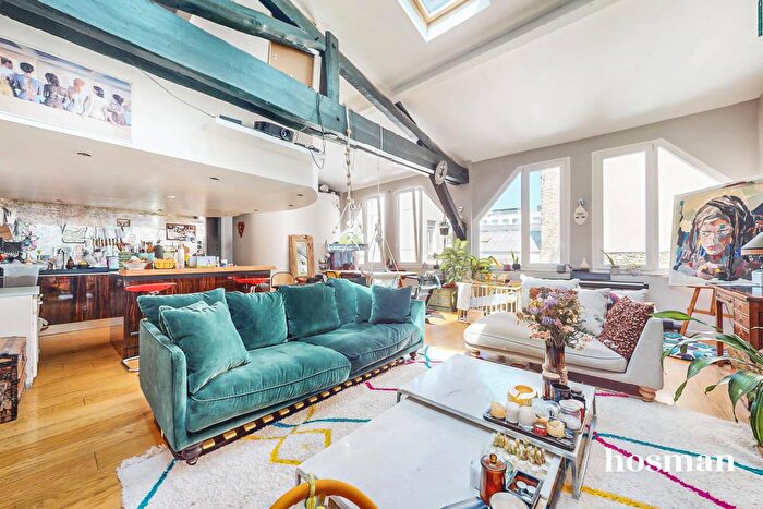 Paris 11ème, Belleville, Saint-Maur : Appartement 4 pièces à vendre